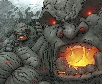 Lava Men (Subterranean Race | Marvel) (Comic Book Character)