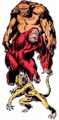 Super-Apes (Team | Red Ghost | Marvel) (Comic Book Character)