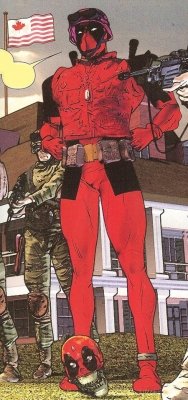 Major Deadpool (Wade Wilson | Earth-6466) (Comic Book Character)