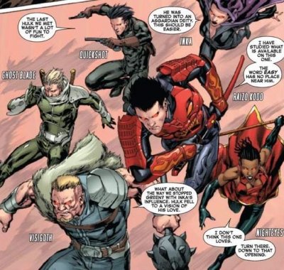 The Forgiven (Team | Marvel) (Comic Book Character)