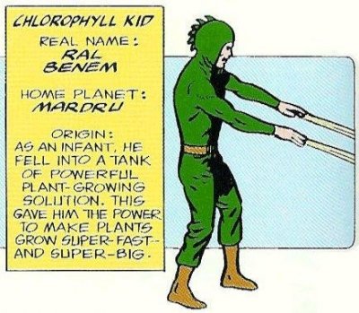Chlorophyll Kid (Ral Benem) (Comic Book Character)