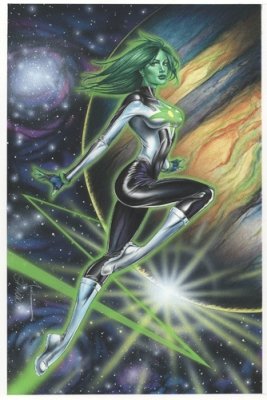 Jade (Jennifer-Lynn Hayden | DC | New Earth) (Comic Book Character)