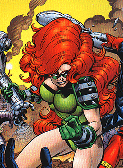Knockout (Kay Fury | DC) (Comic Book Character)