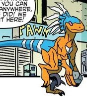 Anchovy (Velociraptor | TMNT) (Comic Book Character)