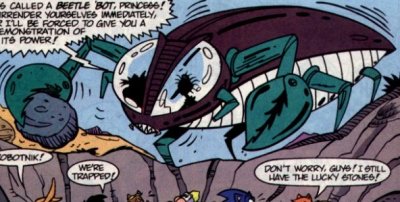 Beetle 'Bot (Robot | Badnik | Sonic Universe) (Comic Book Character)