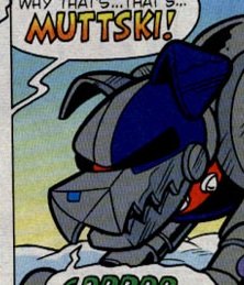 Muttski (Robodog | Badnik | Sonic Universe) (Comic Book Character)