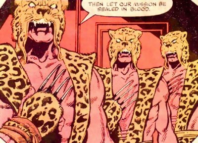 Leopard Cult (Group | Si-Fan | Marvel) (Comic Book Character)