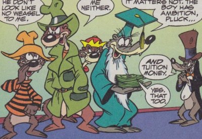 The Weasels (Toontown | Disney) (Comic Book Character)