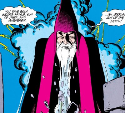 Merlin (Unknown | Camelot 3000 | DC) (Comic Book Character)