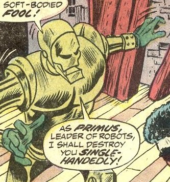 Primus (Robot | Marvel) (Comic Book Character)