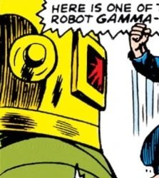 Robot Gamma (Ultra-Robot | Marvel) (Comic Book Character)