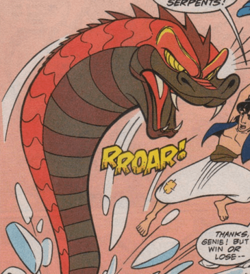 Snow Serpent (Creature | Disney) (Comic Book Character)