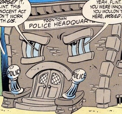 Toontown Police (Disney) (Comic Book Character)