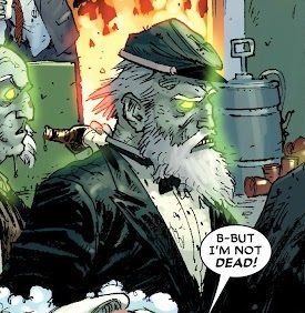 Zombie President Grant (Ulysses S. Grant | Marvel) (Comic Book Character)