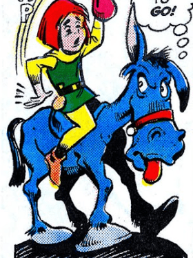 Lightning (Donkey | Wally the Wizard | Marvel) (Comic Book Character)