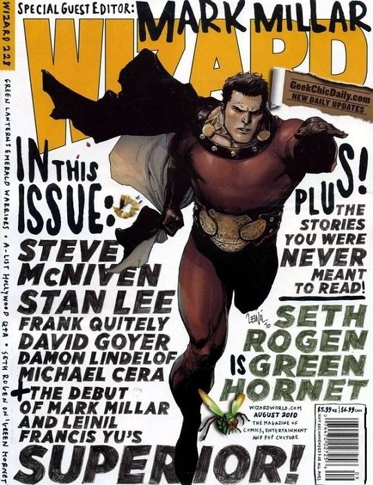 Wizard #228 Variant Cover 8/10 Wizard Pub. (CGC Analyzer)