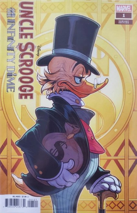 Uncle Scrooge and the Infinity Dime #1 Variant Edition 8/24 Marvel ...