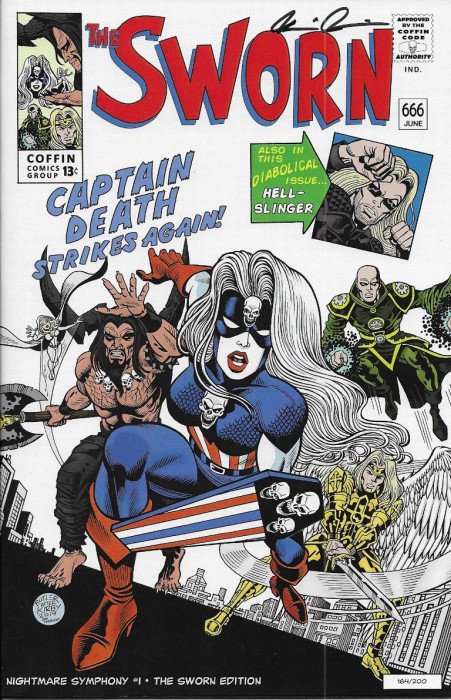 Lady Death: Nightmare Symphony #1 The Sworn Edition 8/19 Coffin Comics ...