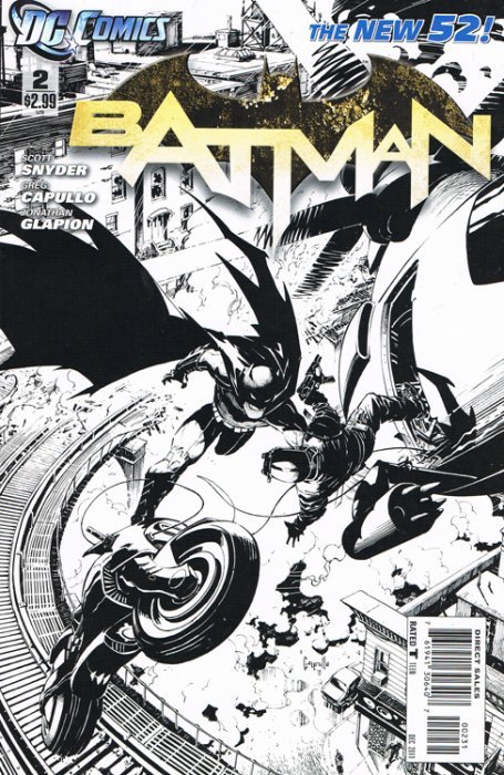 Batman #2 Sketch Cover 12/11 D.C. Comics (CGC Analyzer)