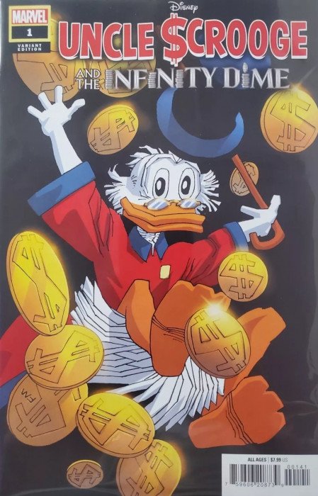Uncle Scrooge and the Infinity Dime #1 Miller Variant Cover 8/24 Marvel ...