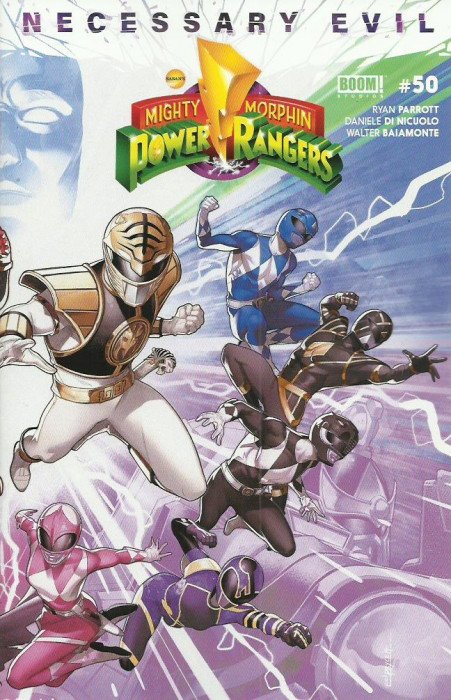 Mighty Morphin Power Rangers #50 Variant Cover 6/20 Boom! Studios (CGC ...