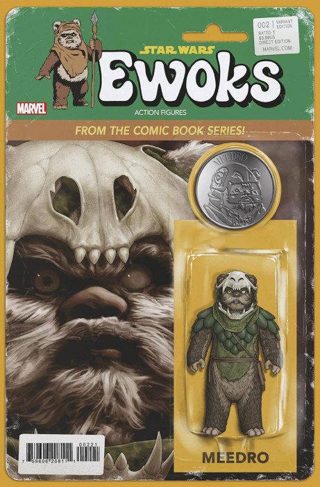 Star Wars: Ewoks #2 Action Figure Variant Cover 1/25 Marvel Comics (CGC ...