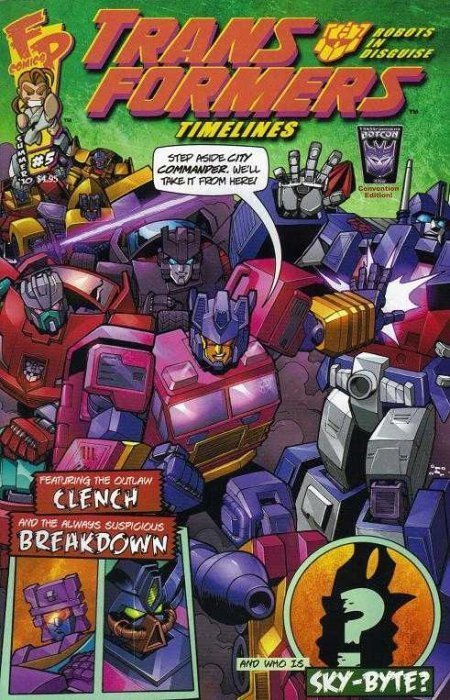 Transformers Timelines #v2 #5 Variant Cover 2010 Fun Publications (CGC ...