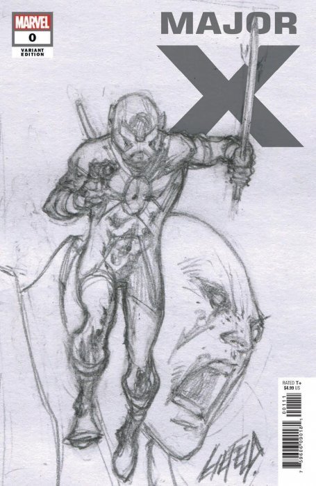 Major X #0 Sketch Cover 10/19 Marvel Comics (CGC Analyzer)