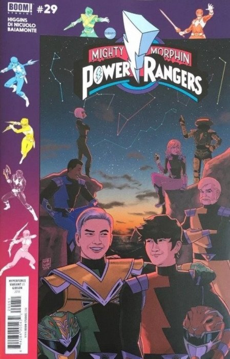 Mighty Morphin Power Rangers #29 Hyperforce Edition 7/18 Boom! Studios ...