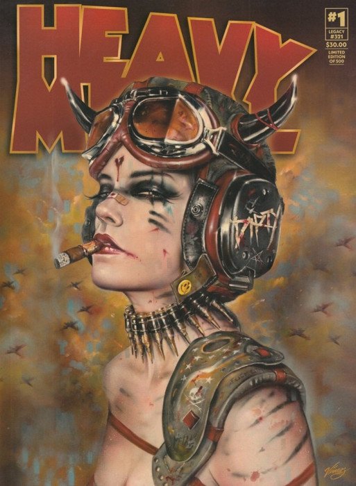 Heavy Metal #1 Viveros Virgin Metal Edition 2025 Heavy Metal Intl. (CGC ...
