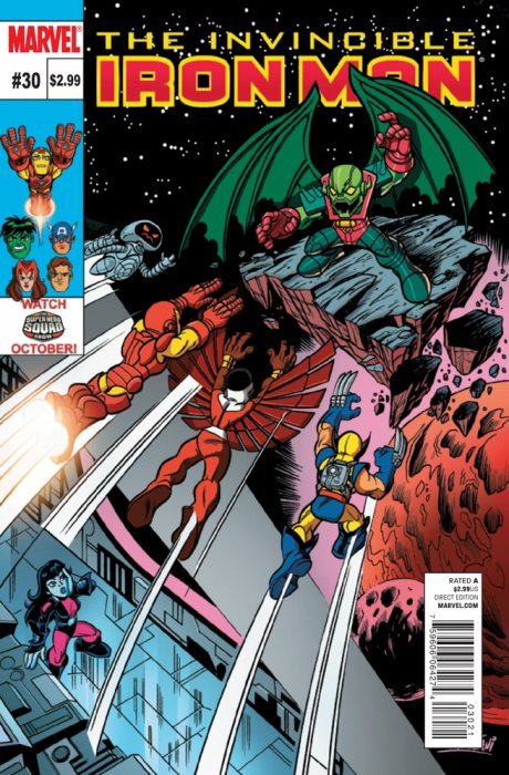 Invincible Iron Man #30 Variant Cover 11/10 Marvel Comics (CGC Analyzer)