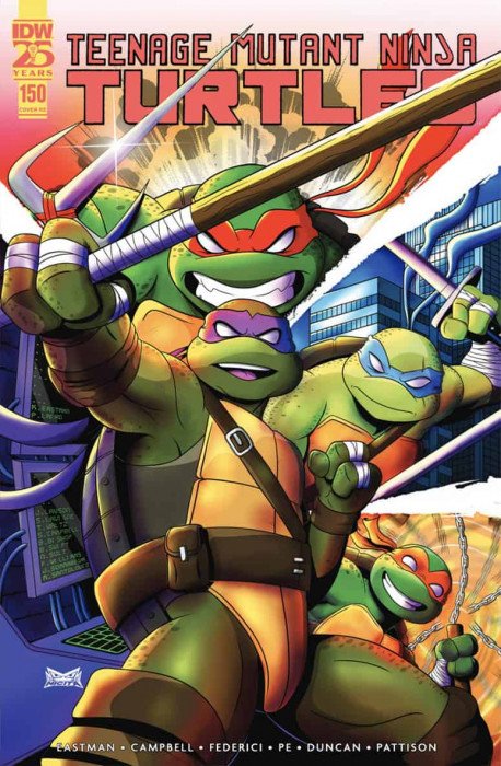 Teenage Mutant Ninja Turtles #150 Shell Heads United Edition 4/24 IDW ...
