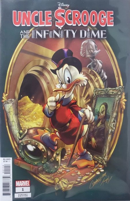 Uncle Scrooge and the Infinity Dime #1 Campbell Variant Cover 8/24 ...