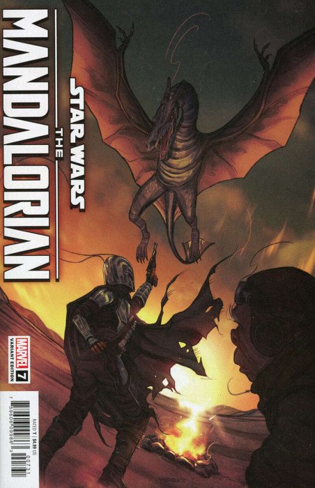 Star Wars: The Mandalorian #7 Swaby Variant Cover 3/23 Marvel Comics ...