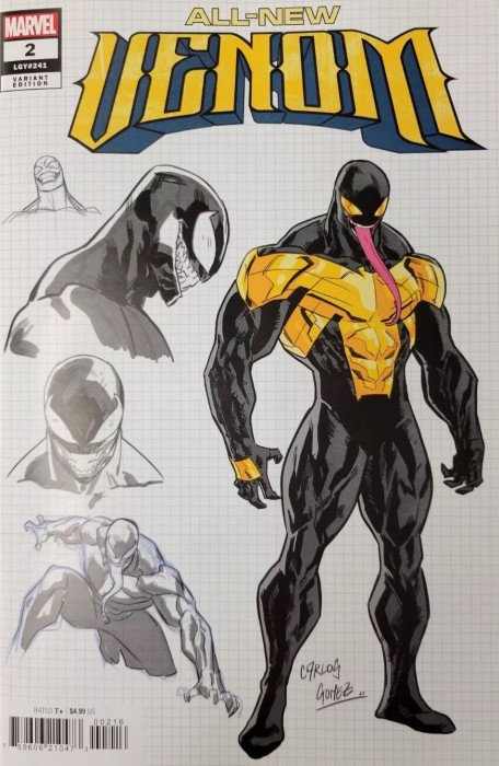 All-New Venom #2 Gomez Variant Cover 3/25 Marvel Comics (CGC Analyzer)