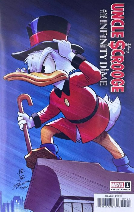 Uncle Scrooge and the Infinity Dime #1 Romita Jr. Variant Cover 8/24 ...