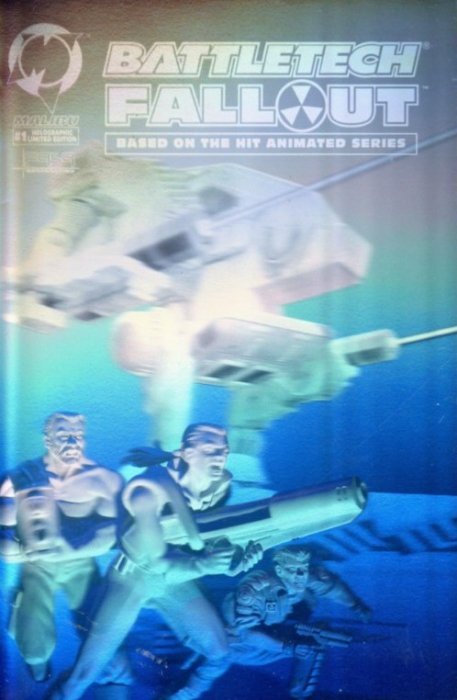 Battletech: Fallout #1 Holographic Edition 12/94 Malibu Comics (CGC Analyzer)