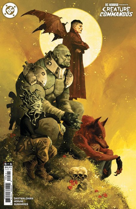 DC Horror Presents: Creature Commandos #5 Variant Cover 4/25 D.C ...
