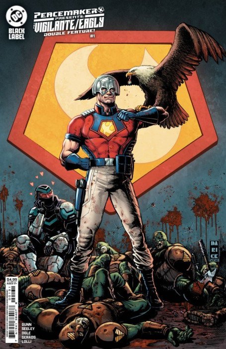 Peacemaker Presents Vigilante/Eagly Double Feature #1 Robertson Variant Cover 5/25 DC Comics ...