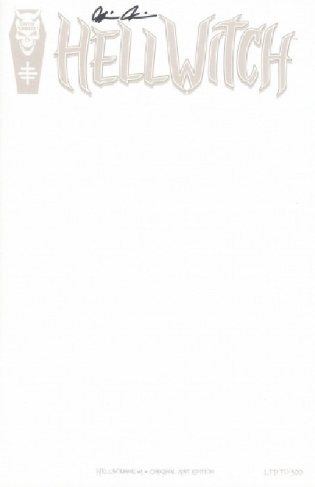 Hellwitch: Hellbourne #1 Original Art Edition 1/19 Coffin Comics (CGC ...