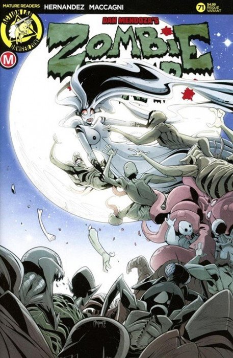 Zombie Tramp #71 Risque Edition 7/20 Action Lab (CGC Analyzer)